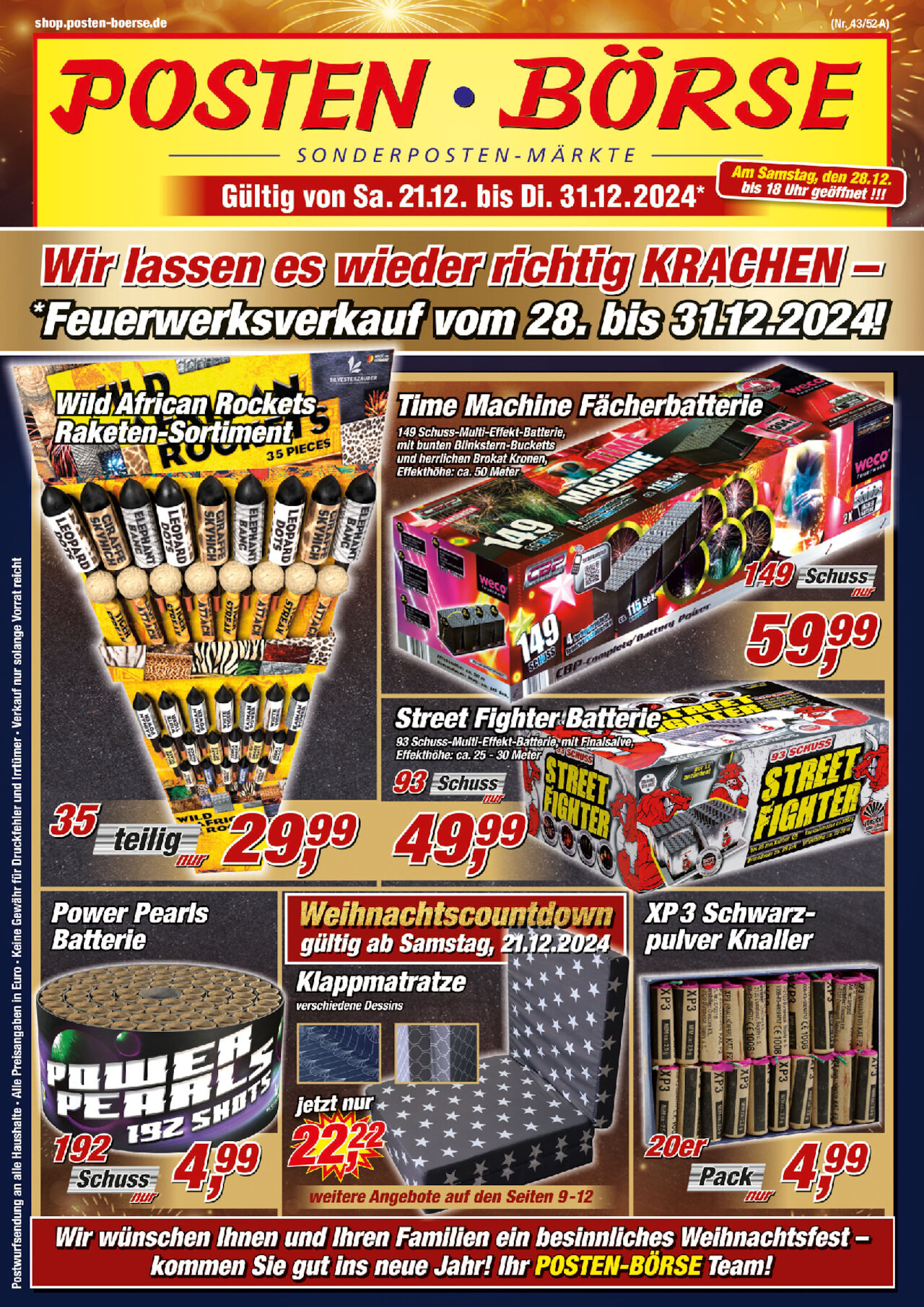 Verwunderlich Posten Borse Angebote Bilder